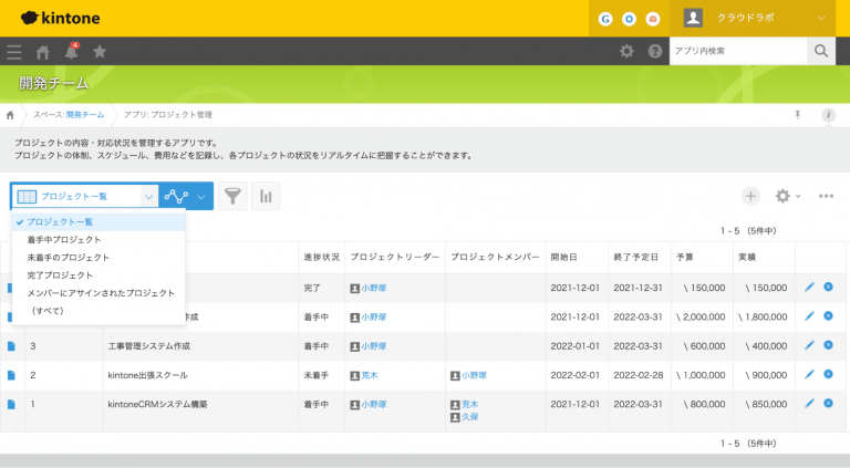 kintoneのタスク管理でできることは？メリットやおすすめプラグインをご紹介！ | クラウドラボ